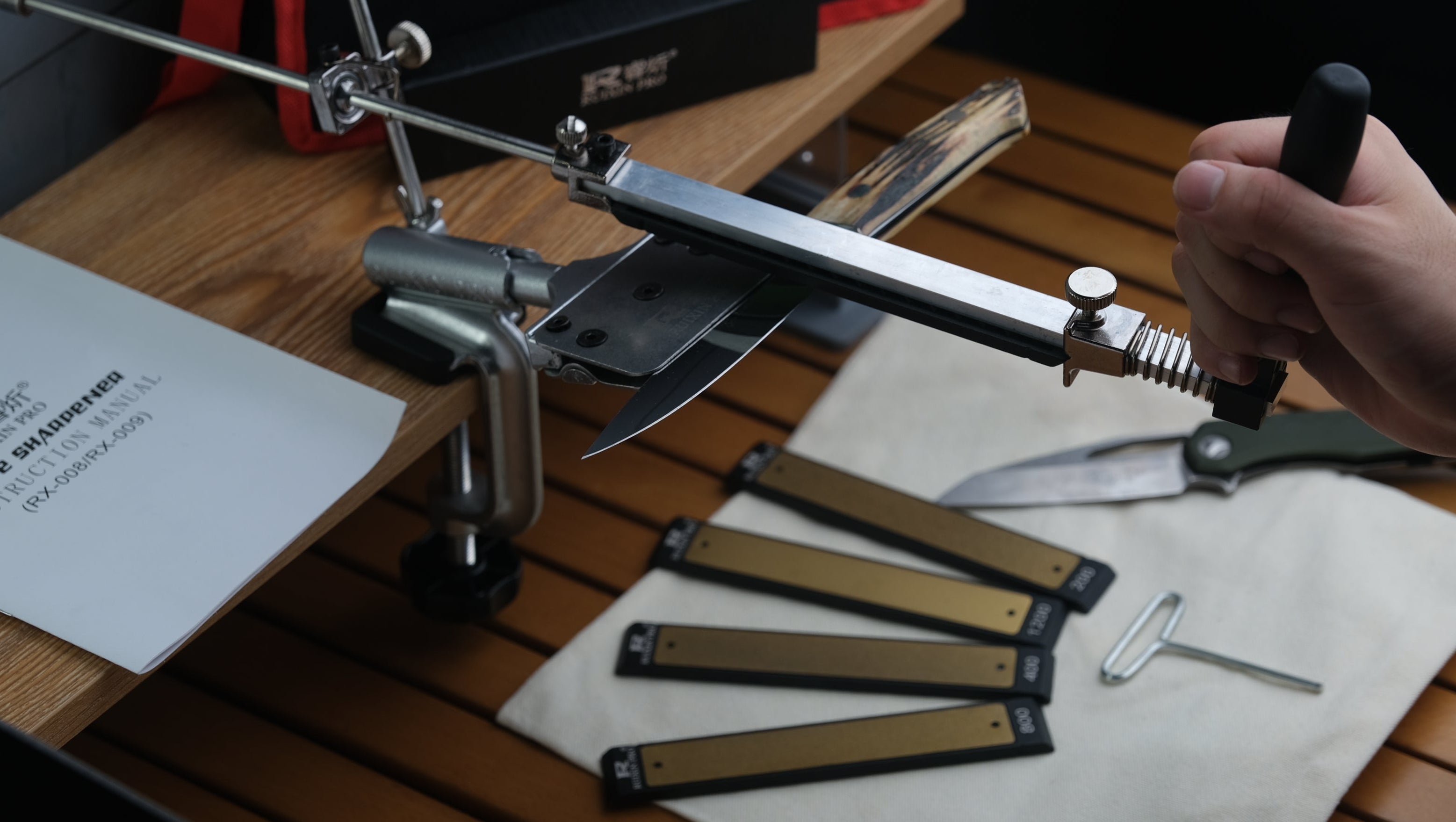 Best budget precision knife sharpener for beginners? — Ruixin Pro